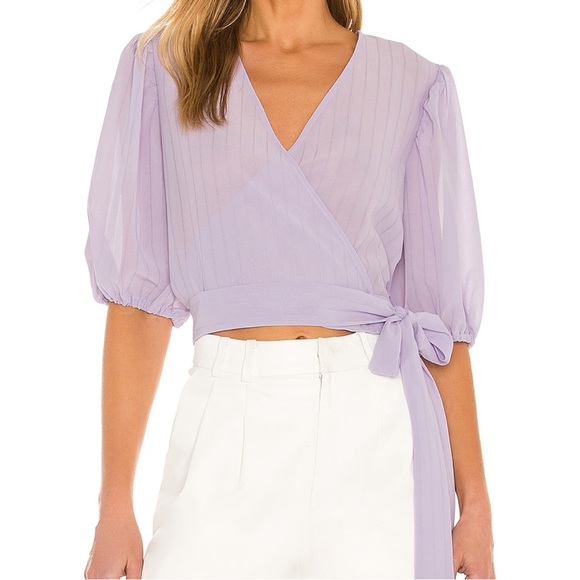 REVOLVE | Tops | Revolve Bardot Isabella Wrap Top | Poshmark